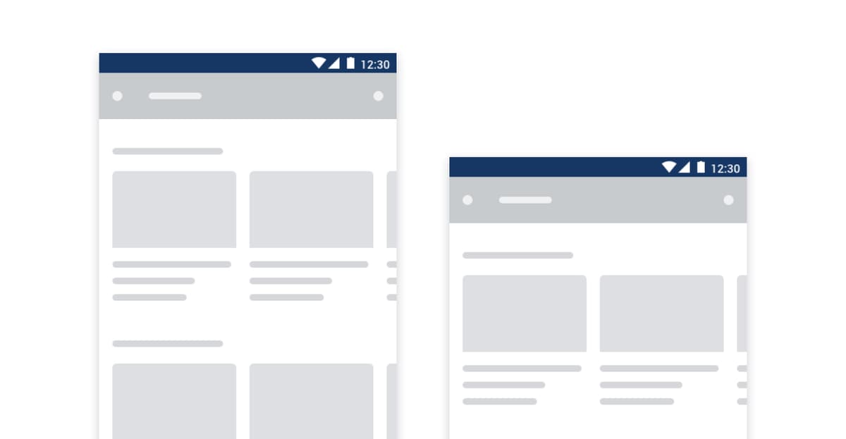 Você já conhece as skeletons screens? • Estúdio Flow - UX & UI design